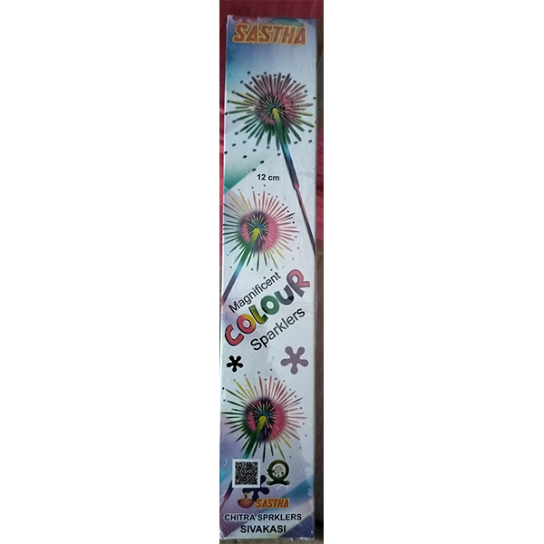 12cm Colour Sparklers – Surya Crackers